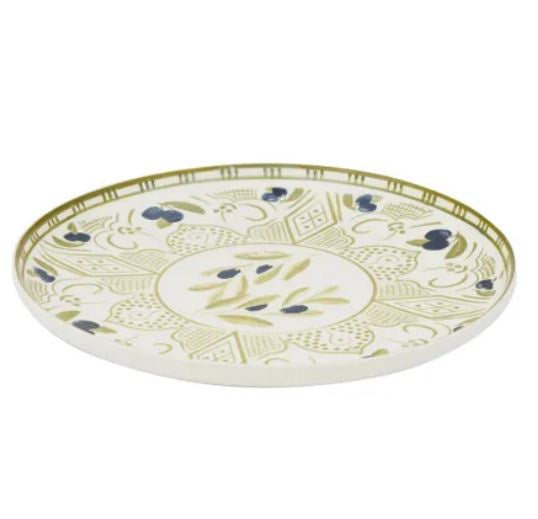 Oamra Ceramic Platter - Olive – Home and Afar