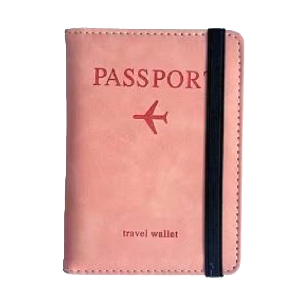 Passport Wallet with RFID - Pink – Home and Afar